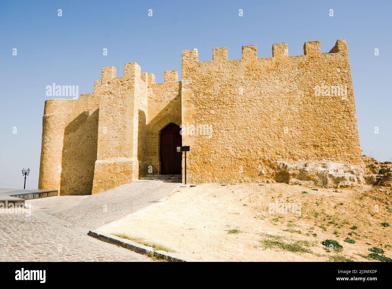castle of Chiaramonte in Naro in Sicily Stock Photo - Alamy