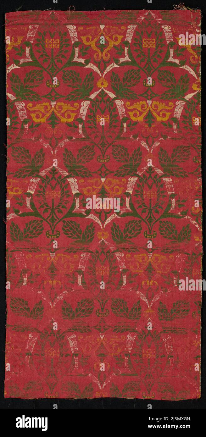 Fragment, Spain, Nasrid dynasty (1230-1492), late 15th century Stock ...