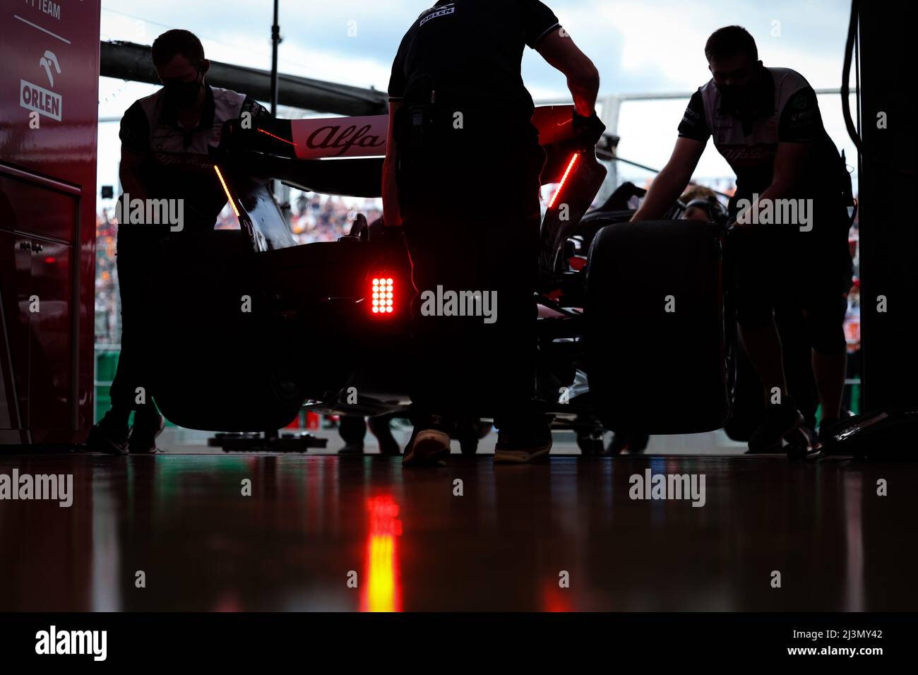 Rome, Italy. 09th Apr, 2022. BOTTAS Valtteri (fin), Alfa Romeo F1 Team ...