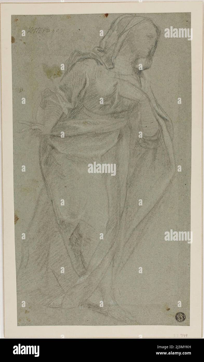 Standing Draped Female Figure, n.d Stock Photo - Alamy