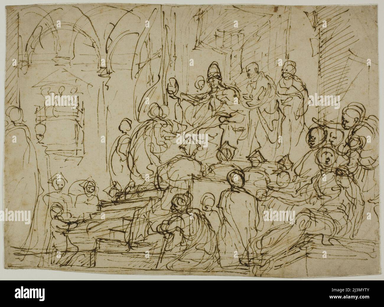 An enthroned king hi-res stock photography and images - Alamy