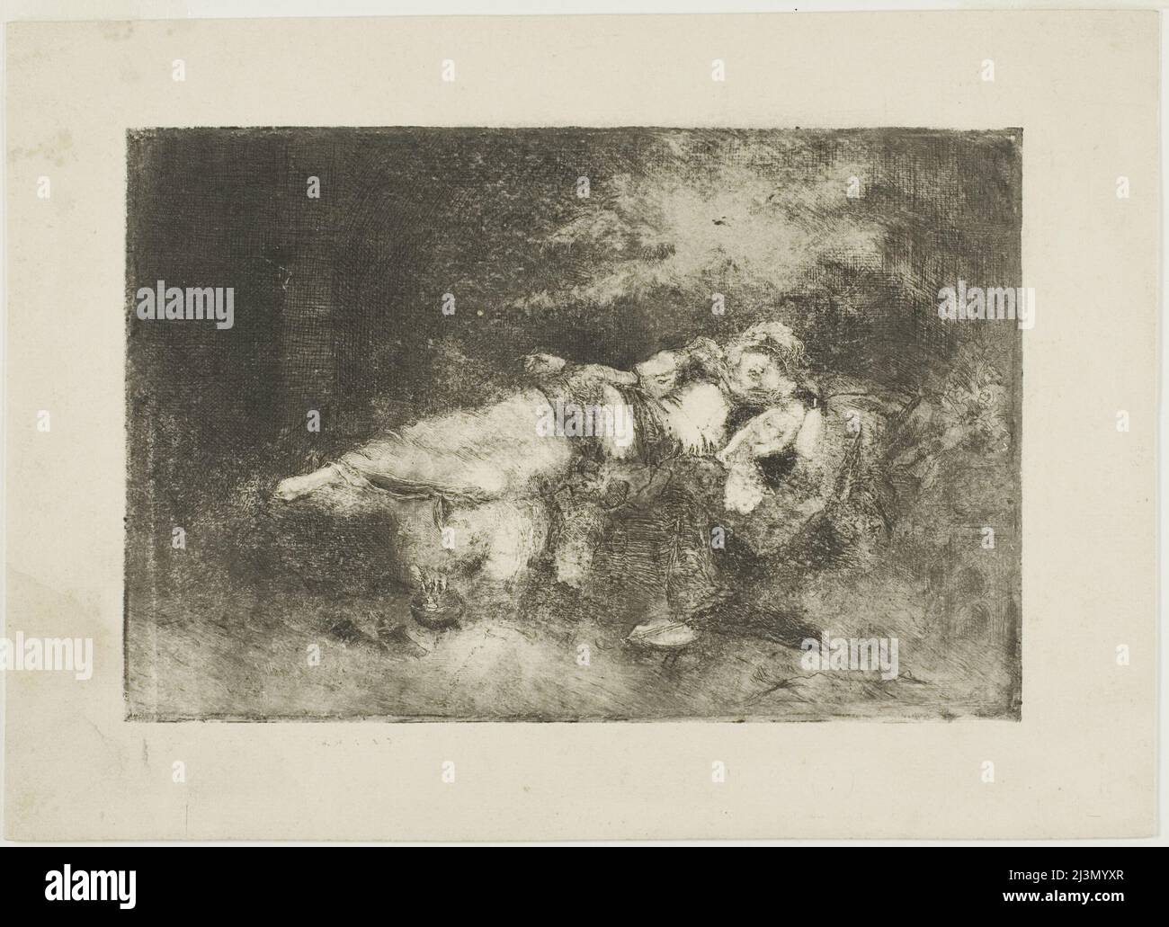 Reclining woman in grey hi-res stock photography and images - Alamy