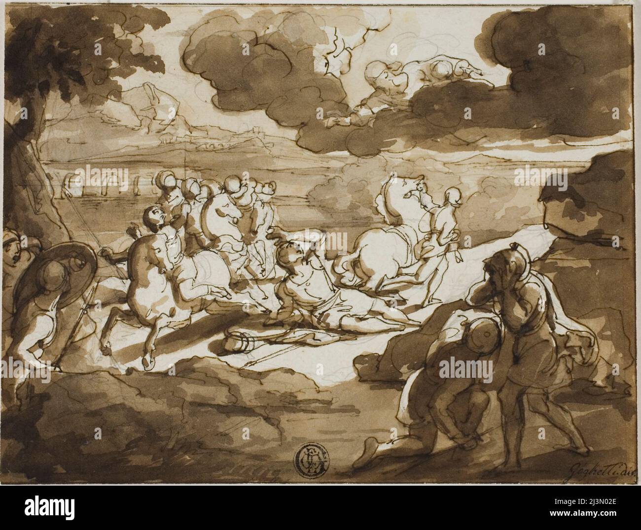 Conversion of St. Paul, n.d Stock Photo - Alamy