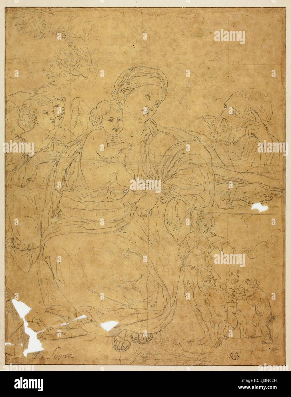 Two angelic figures hi-res stock photography and images - Alamy