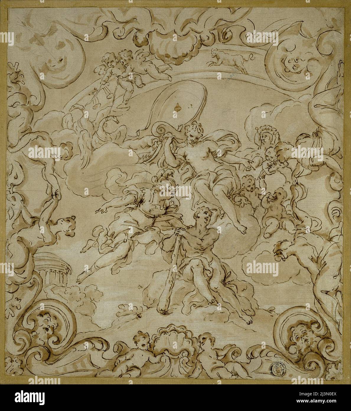 Hercules at the Crossroads, n.d Stock Photo - Alamy