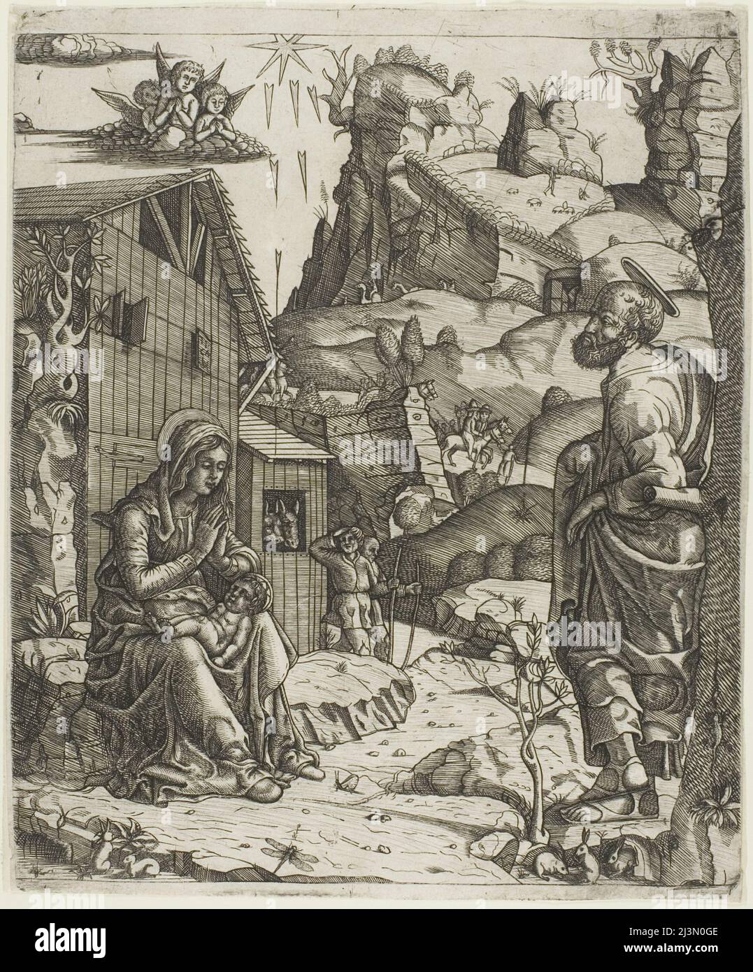 The Nativity, 1500/10 Stock Photo - Alamy