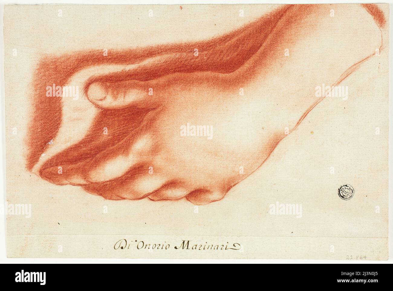 Plaster Cast of Left Hand, n.d Stock Photo - Alamy