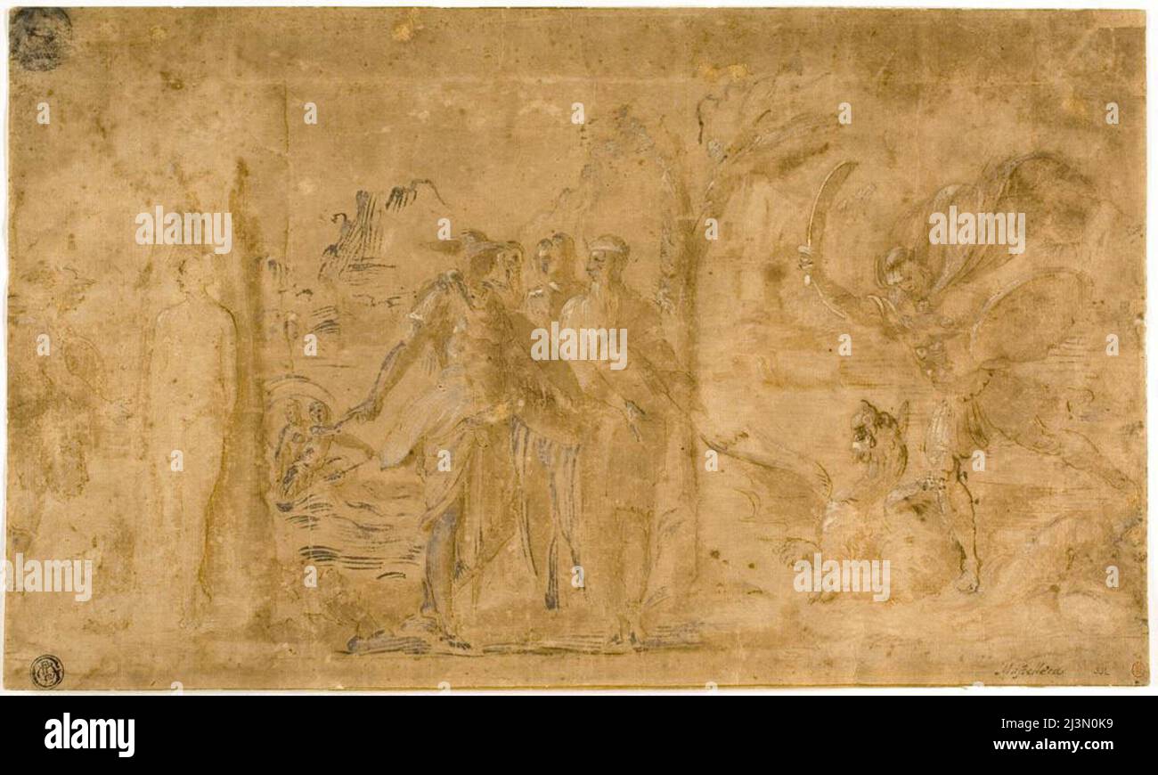 Study for Perseus Liberating Andromeda, n.d Stock Photo - Alamy