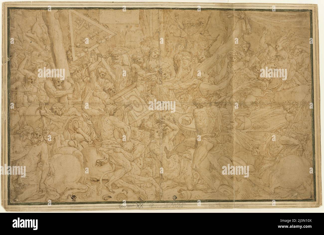 Battle of Lapiths and Centaurs, n.d Stock Photo - Alamy