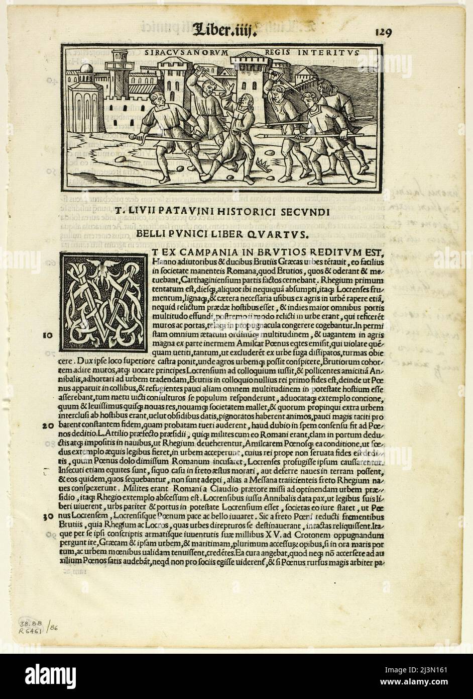 Siracusanorum Regis Interitus (The Murder of the King of the Syracusans ...