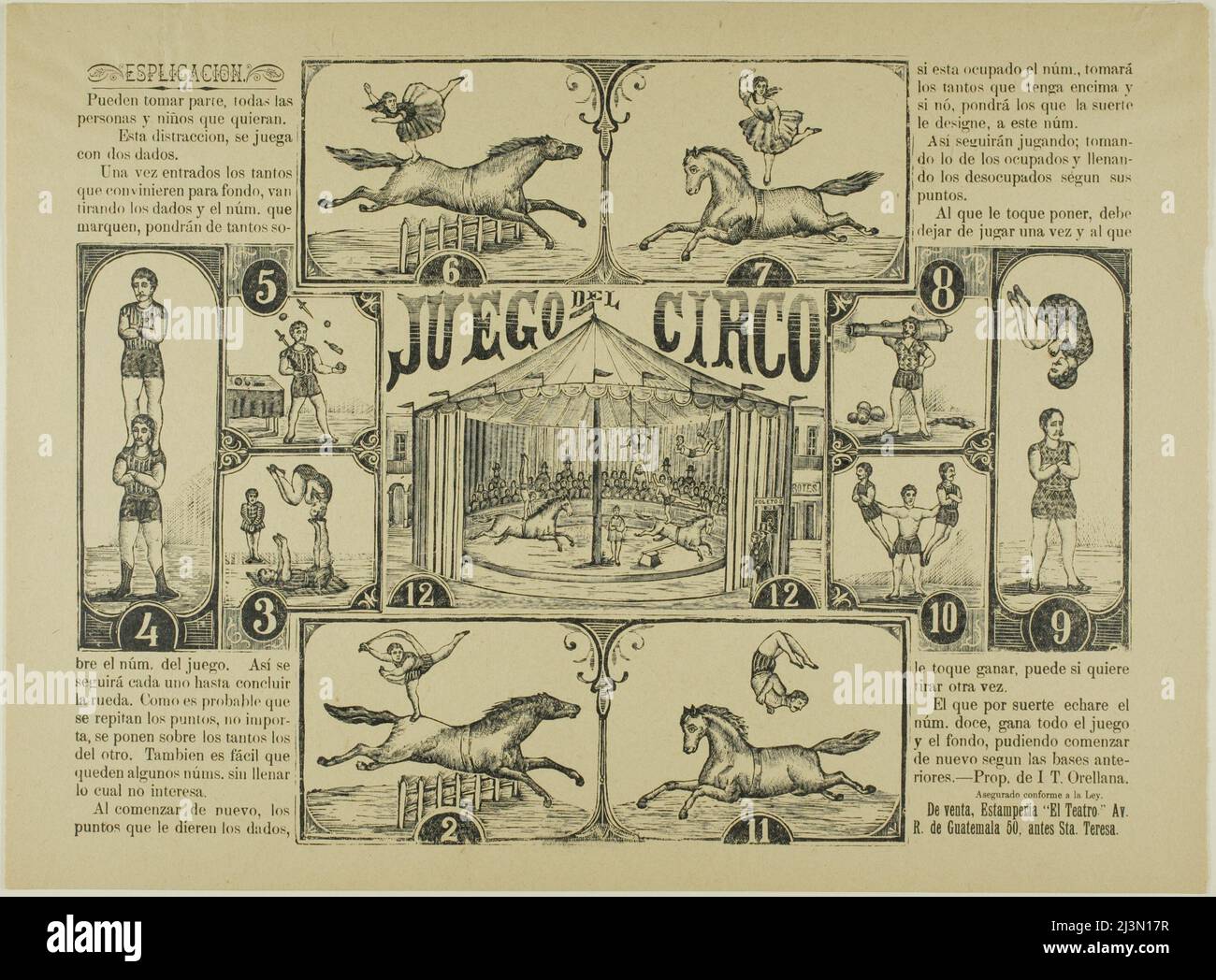 Circus Game, n.d Stock Photo - Alamy