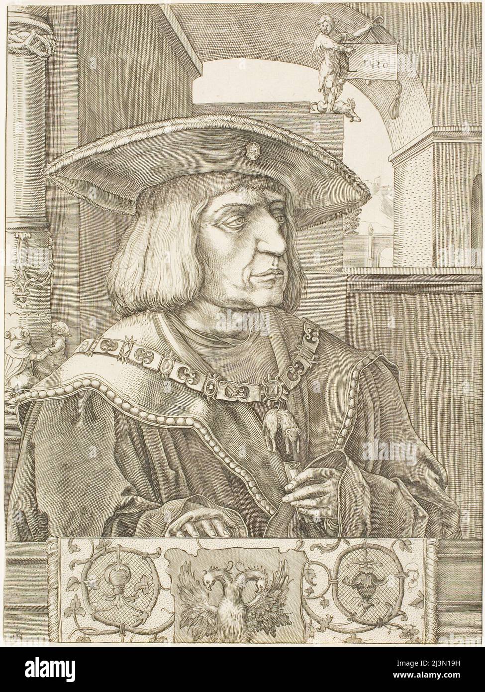 Emperor Maximilian I, 1520 Stock Photo - Alamy