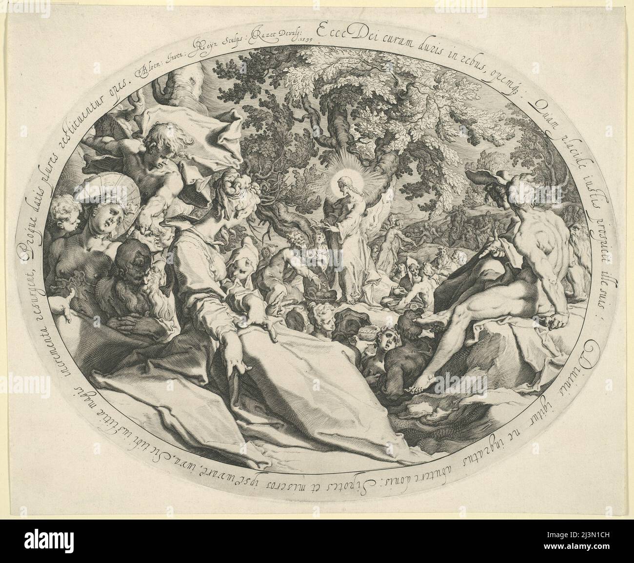 The Miracle of the Five Loaves, 1595 Stock Photo - Alamy