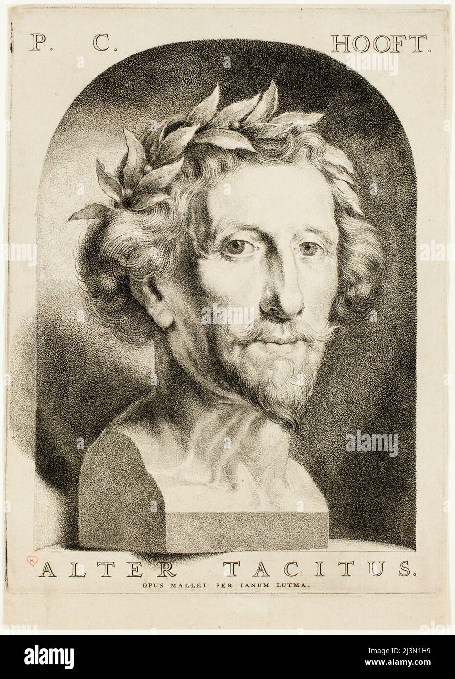 Portrait of Pieter Cornelisz. Hooft, 1669/81 Stock Photo - Alamy