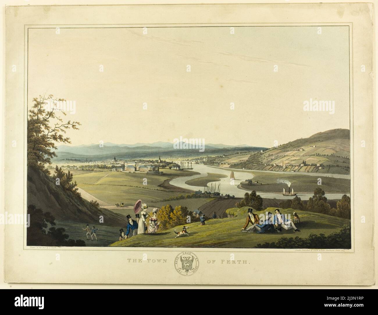 The Town of Perth, n.d Stock Photo - Alamy