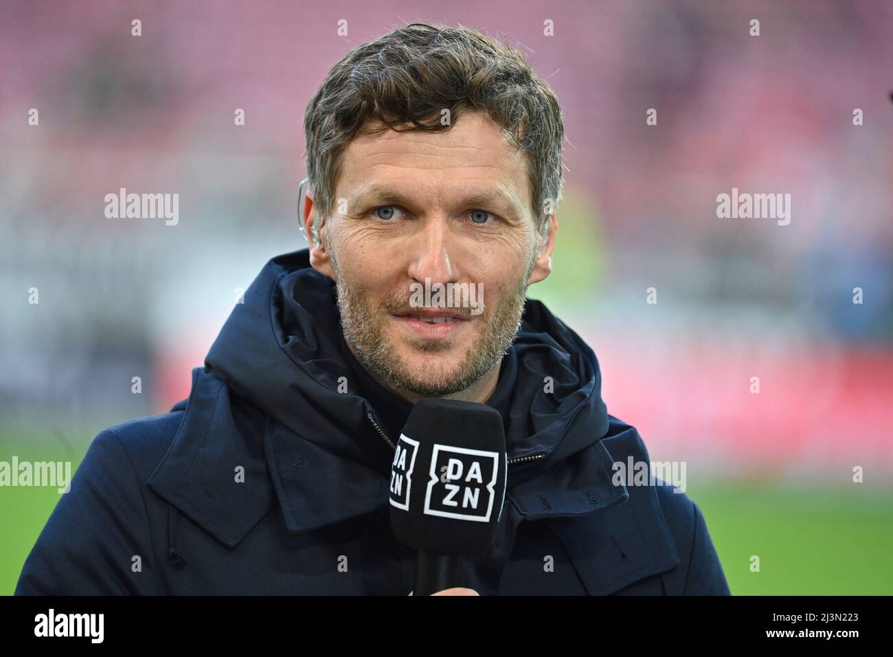Stuttgart, Germany. 08th Apr, 2022. Benjamin (Benny) LAUTH), ex-soccer ...