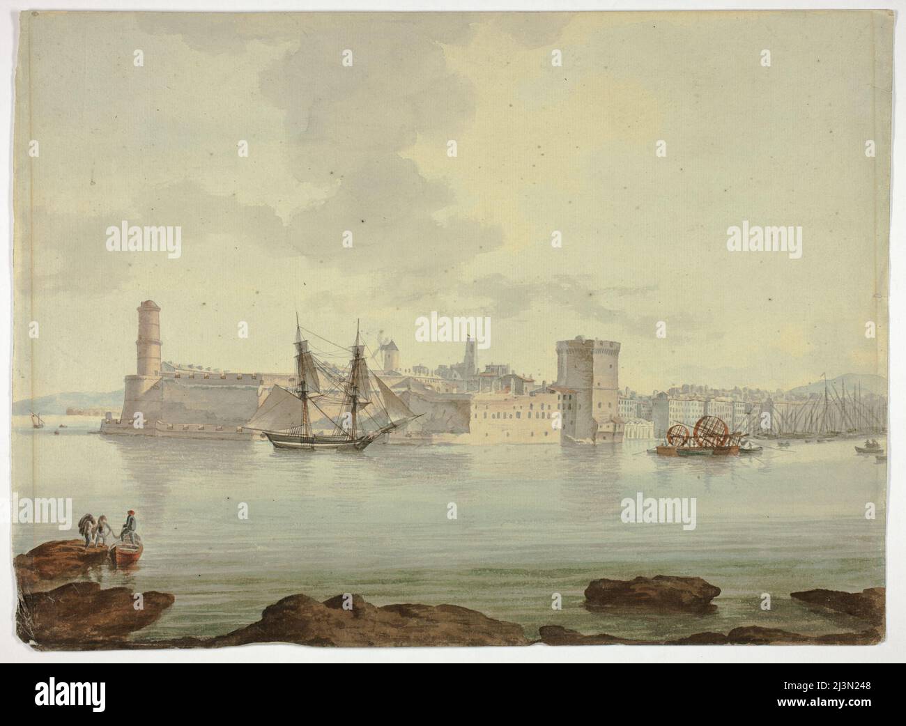 English harbor 18th century hi-res stock photography and images - Alamy