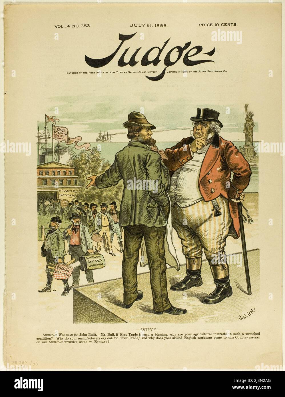 Judge magazine cover hi-res stock photography and images - Alamy