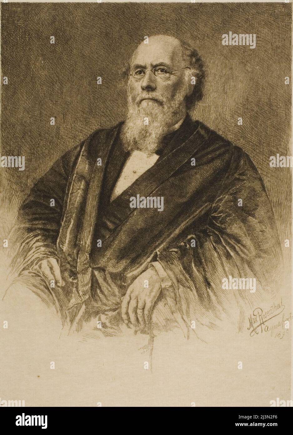 Portrait of Justice Stephen Field, 1890 Stock Photo - Alamy