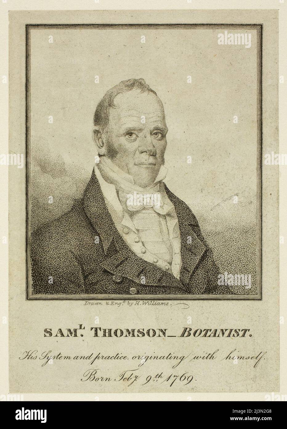 Samuel thomson botanist hi-res stock photography and images - Alamy