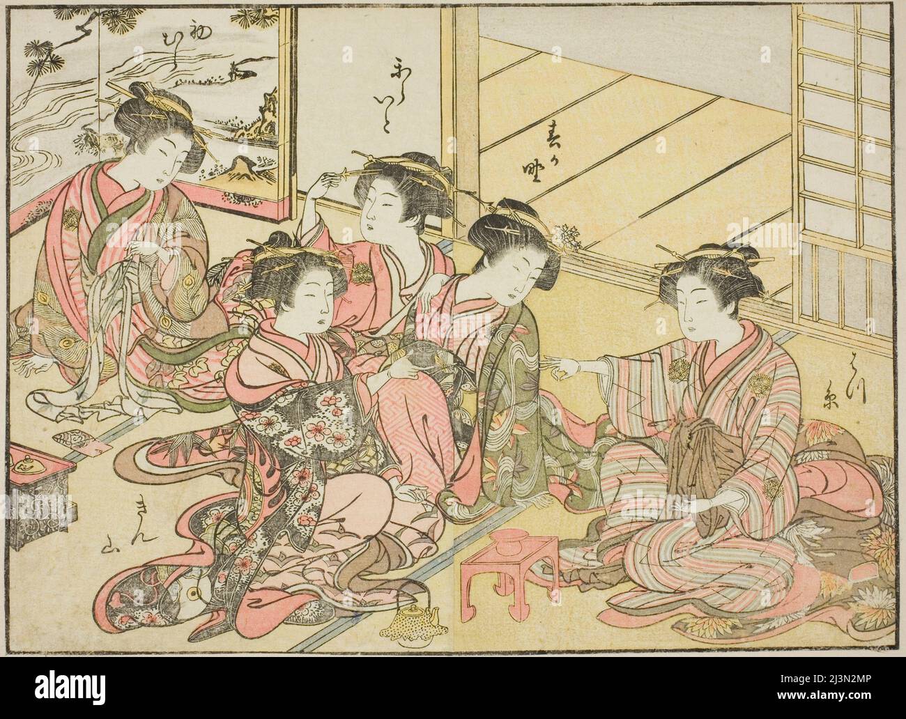 Young courtesans hi-res stock photography and images - Alamy