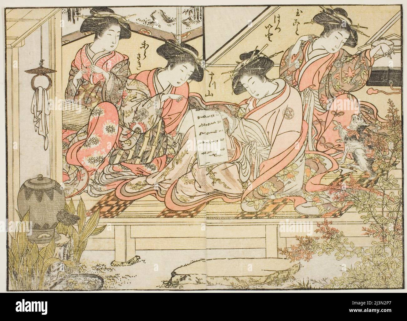 Young courtesans hi-res stock photography and images - Alamy