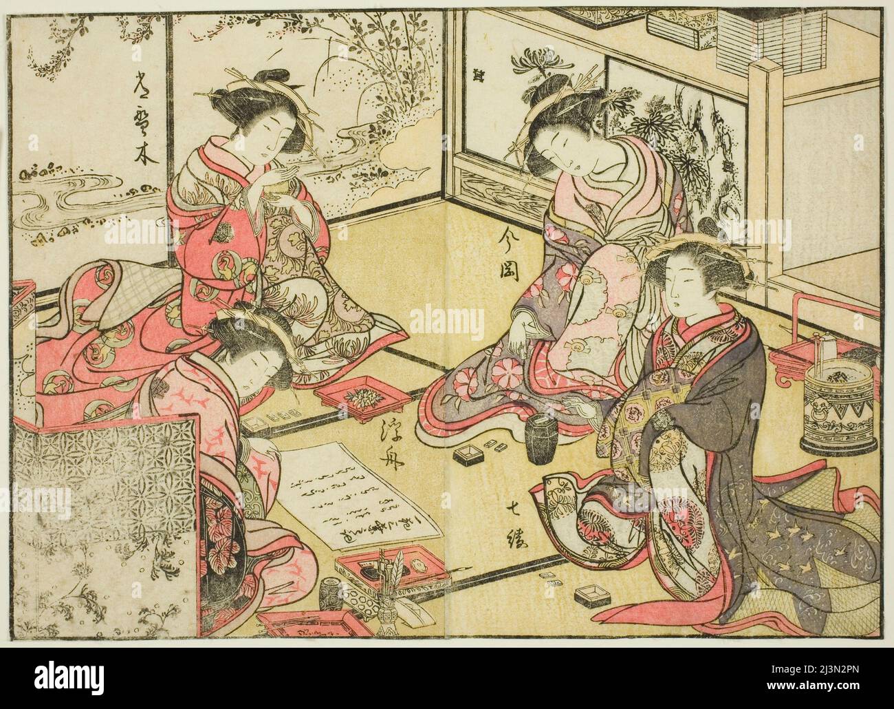 Young courtesans hi-res stock photography and images - Alamy