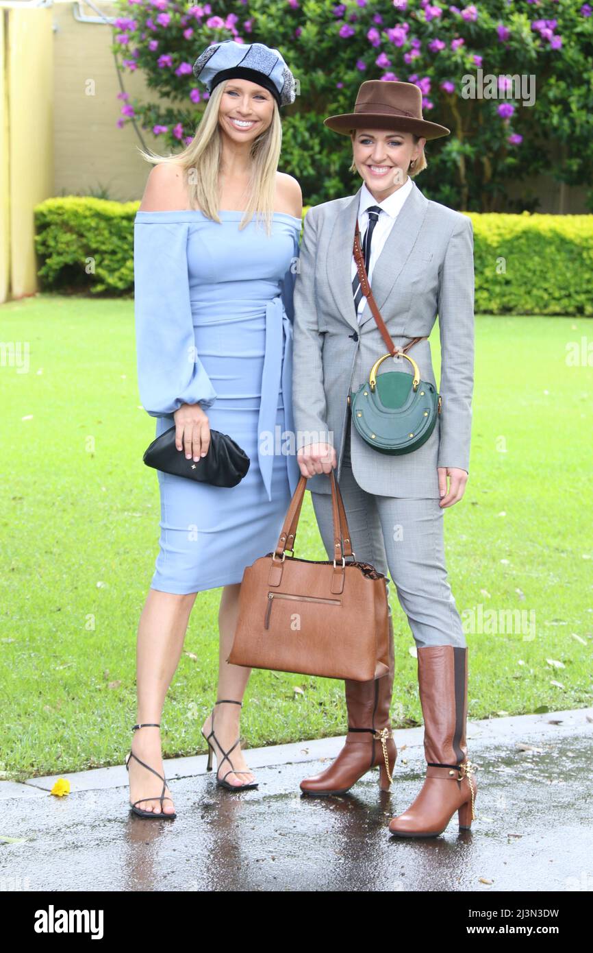 Sydney, Australia. 9th April 2022. Rachel Raez and Chantelle Ford ...
