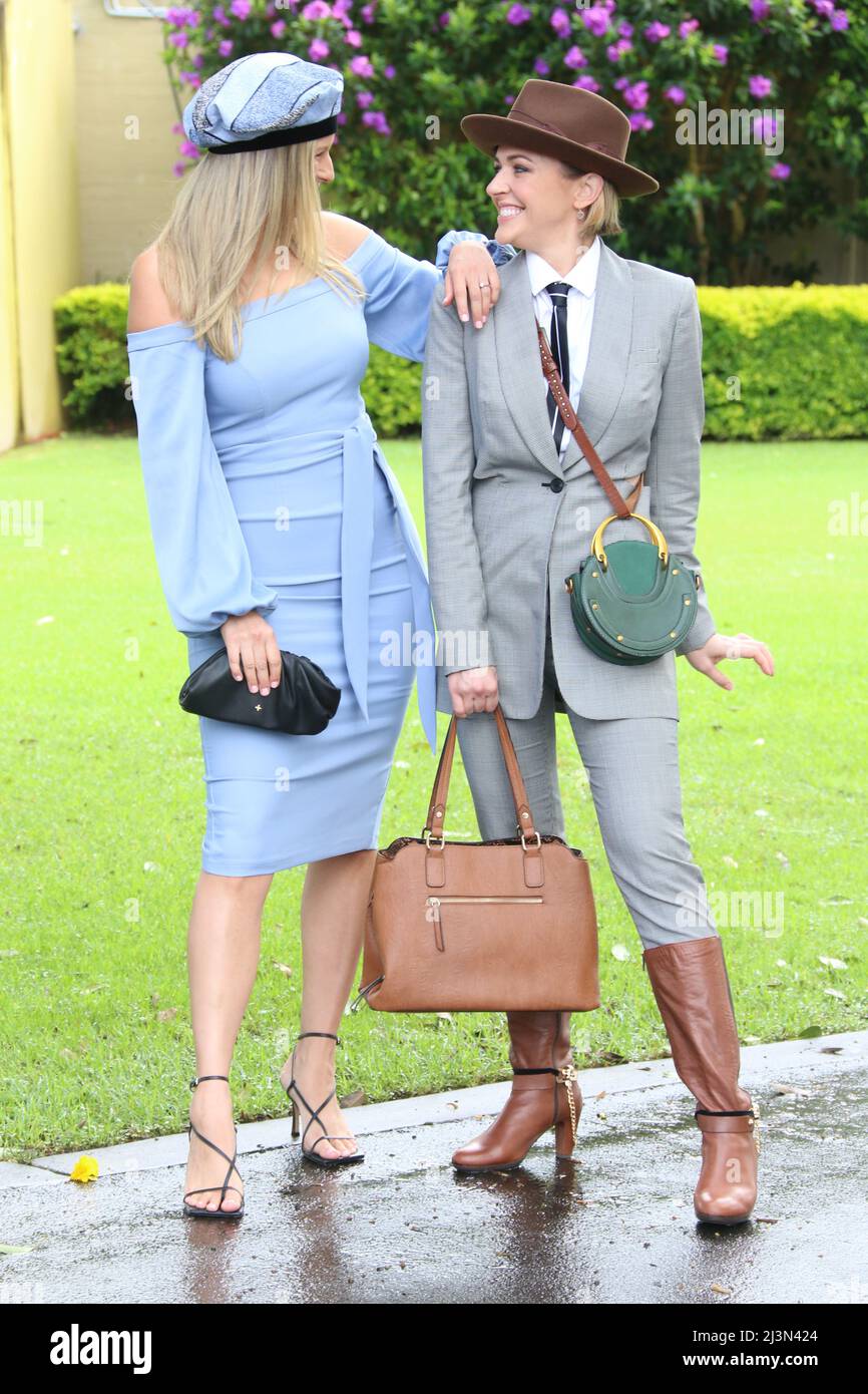 Sydney, Australia. 9th April 2022. Rachel Raez and Chantelle Ford ...