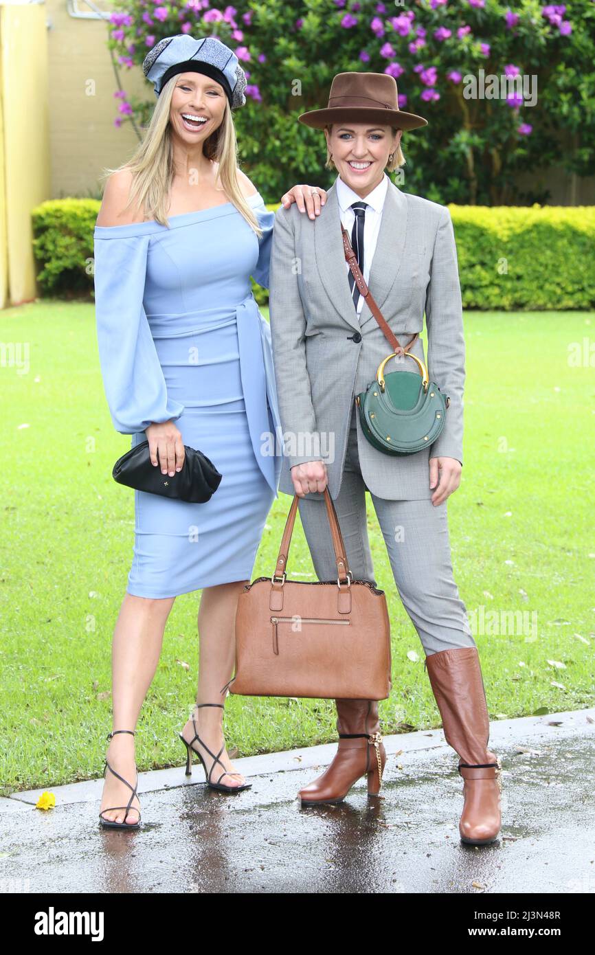 Sydney, Australia. 9th April 2022. Rachel Raez and Chantelle Ford ...