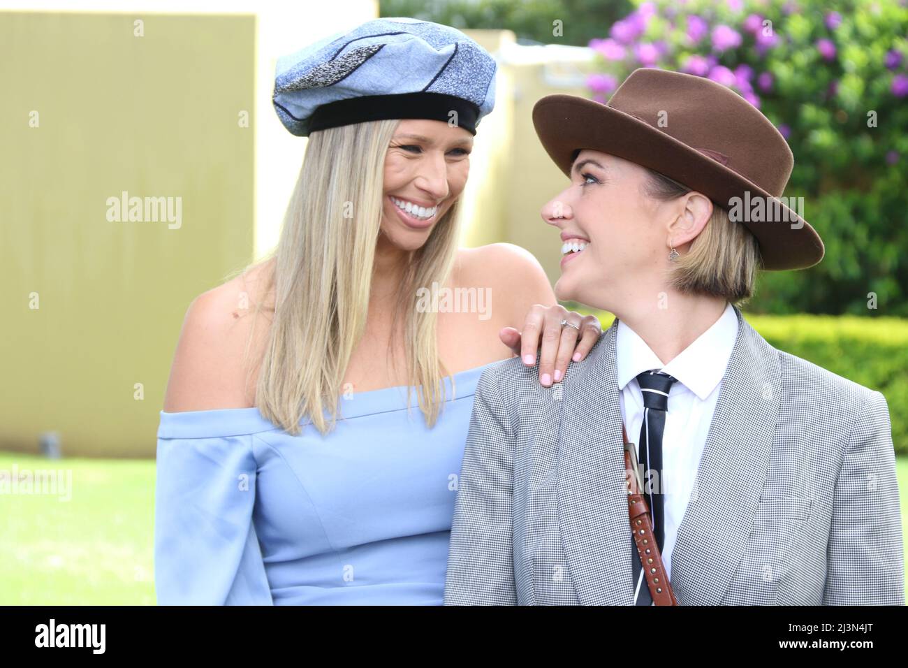 Sydney, Australia. 9th April 2022. Rachel Raez and Chantelle Ford ...