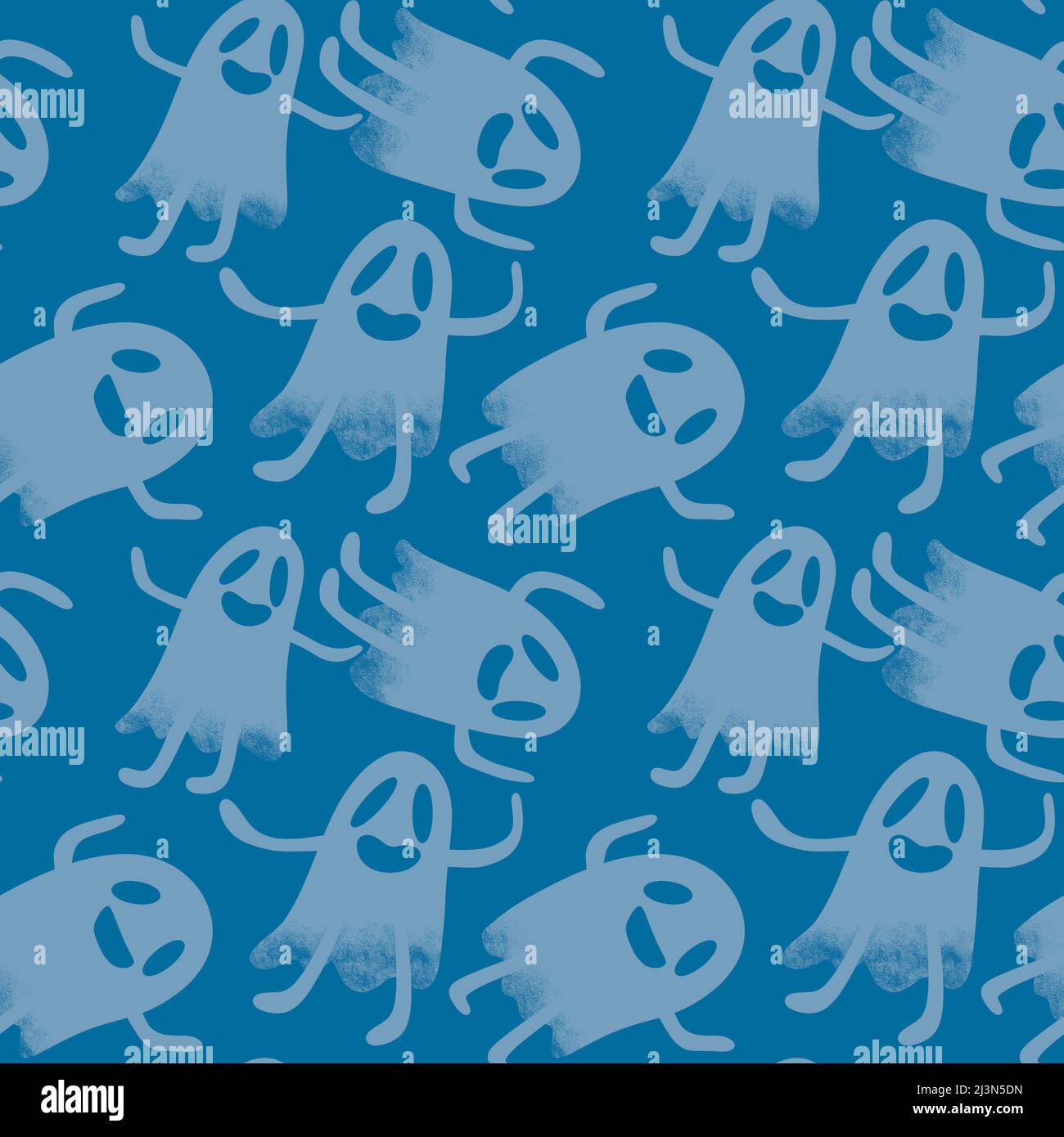 Halloween seamless ghost pattern for wallpaper and packaging and gifts ...