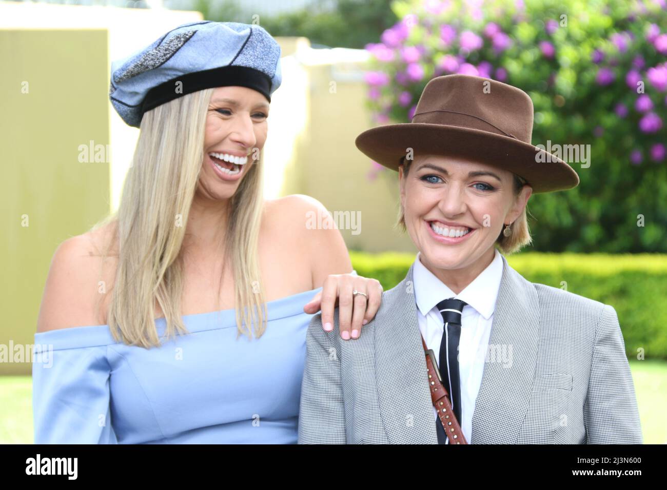 Sydney, Australia. 9th April 2022. Rachel Raez and Chantelle Ford ...