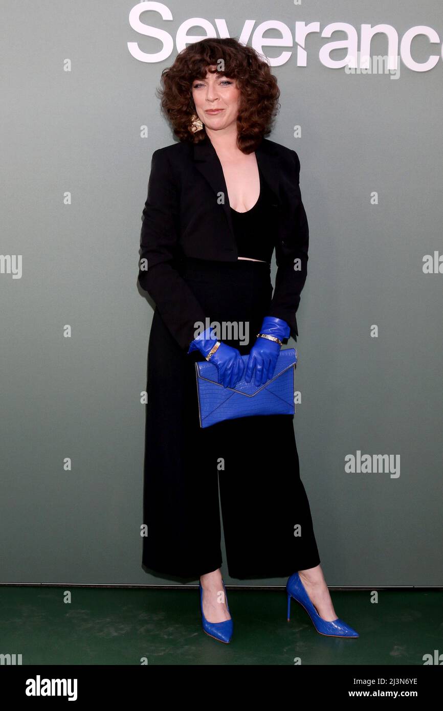 LOS ANGELES - APR 8: Jen Tullock at the Severance Finale Screening at ...