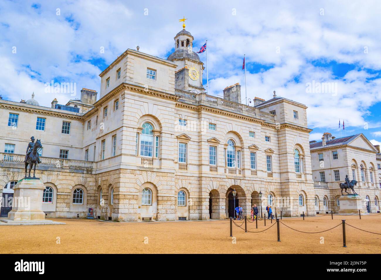 Horse Guards Parade is the ceremonial parade ground in St James`s Park ...