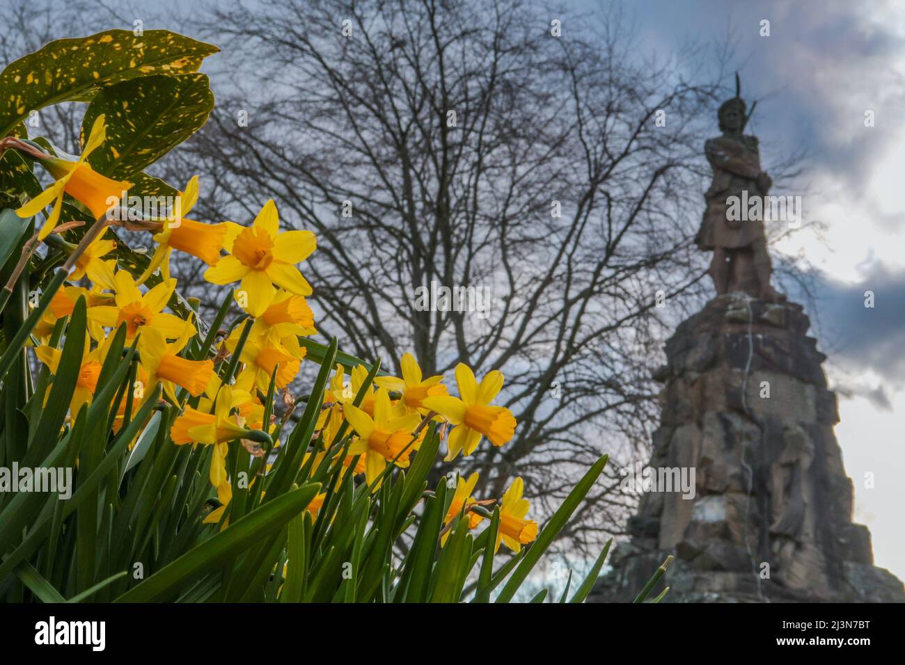 Perthshire, UK. 08th Apr, 2022. 9th April 2022. Aberfeldy, Perthshire ...