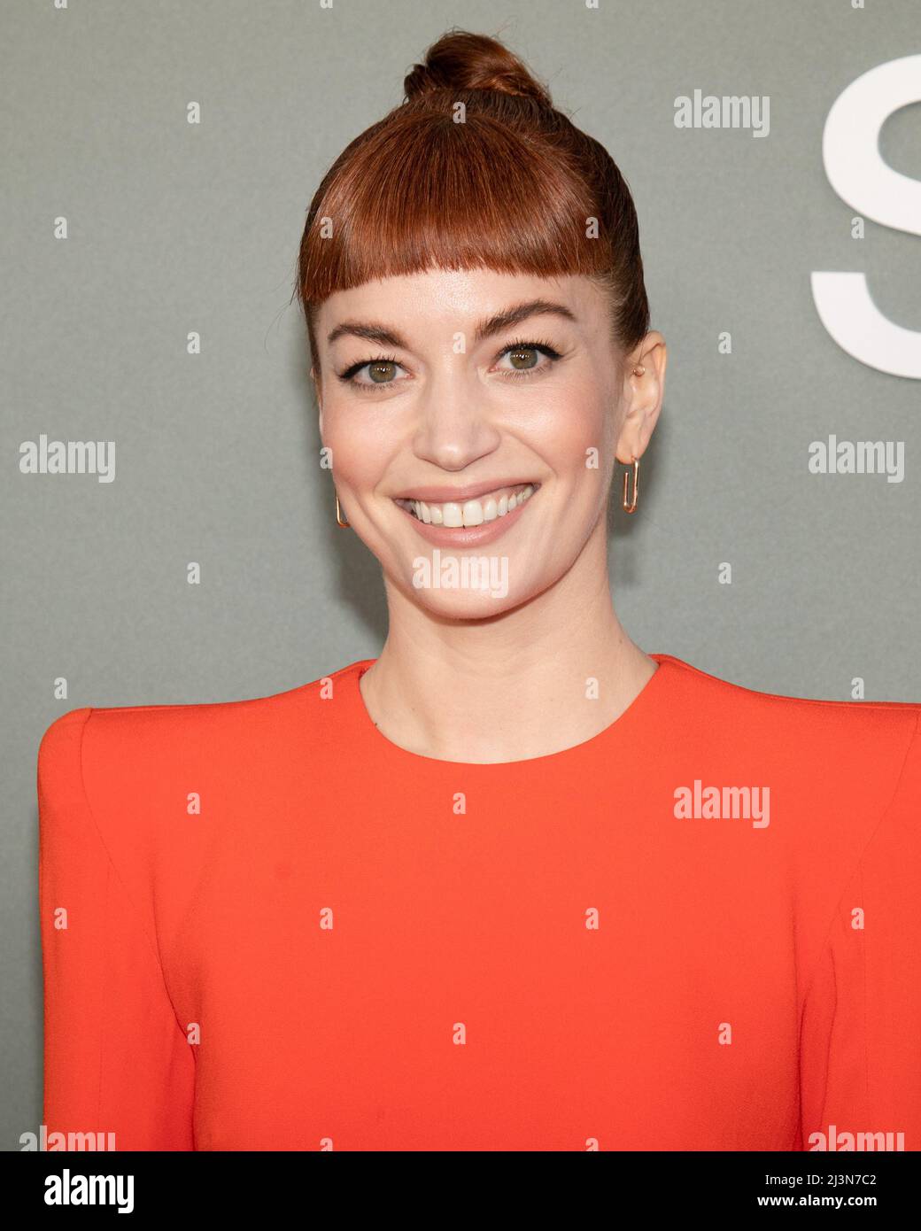 April 8, 2022, Hollywood, California, USA: Britt Lower attends the ...