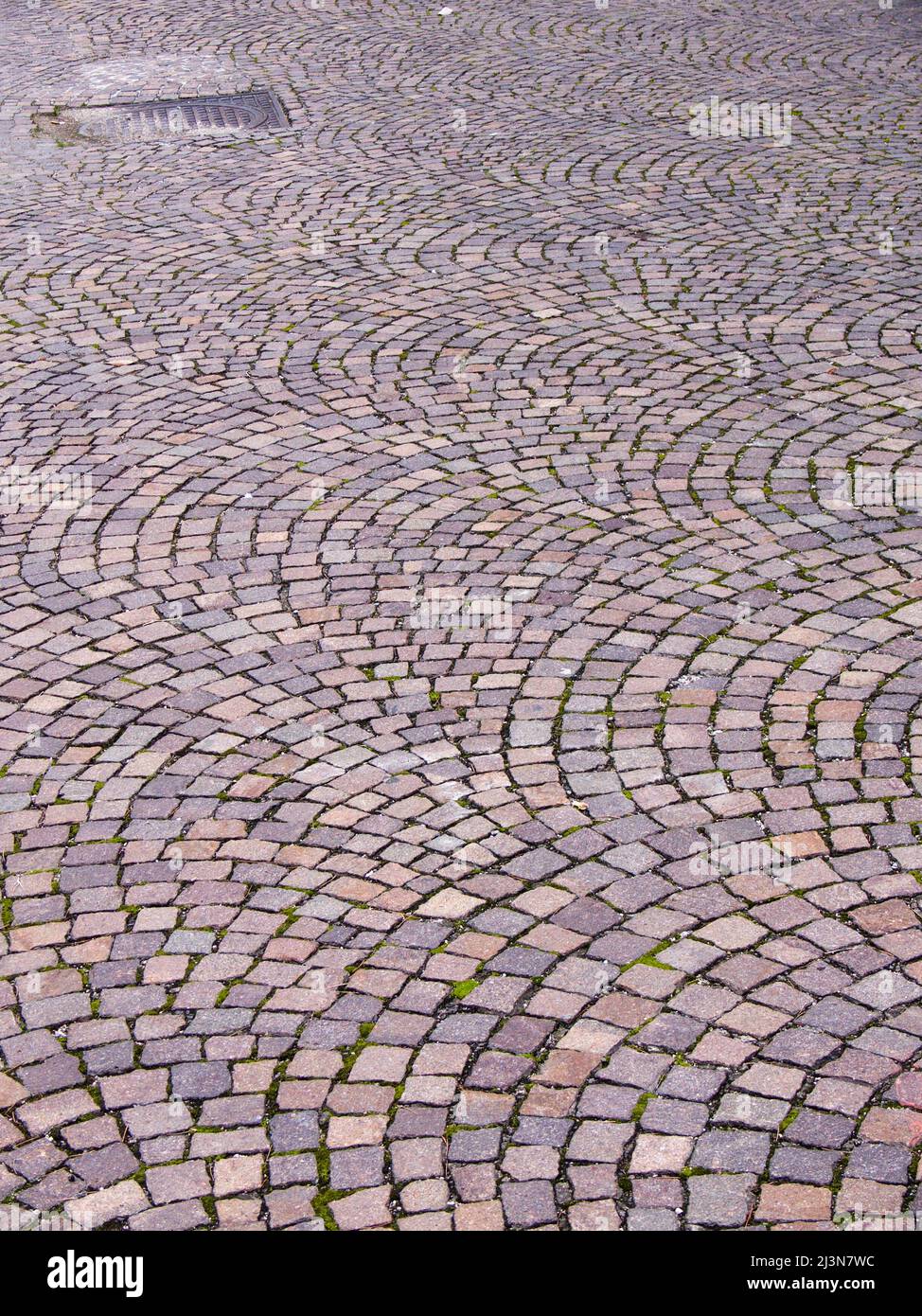 Abstract mosaic curved concentric hi-res stock photography and images ...