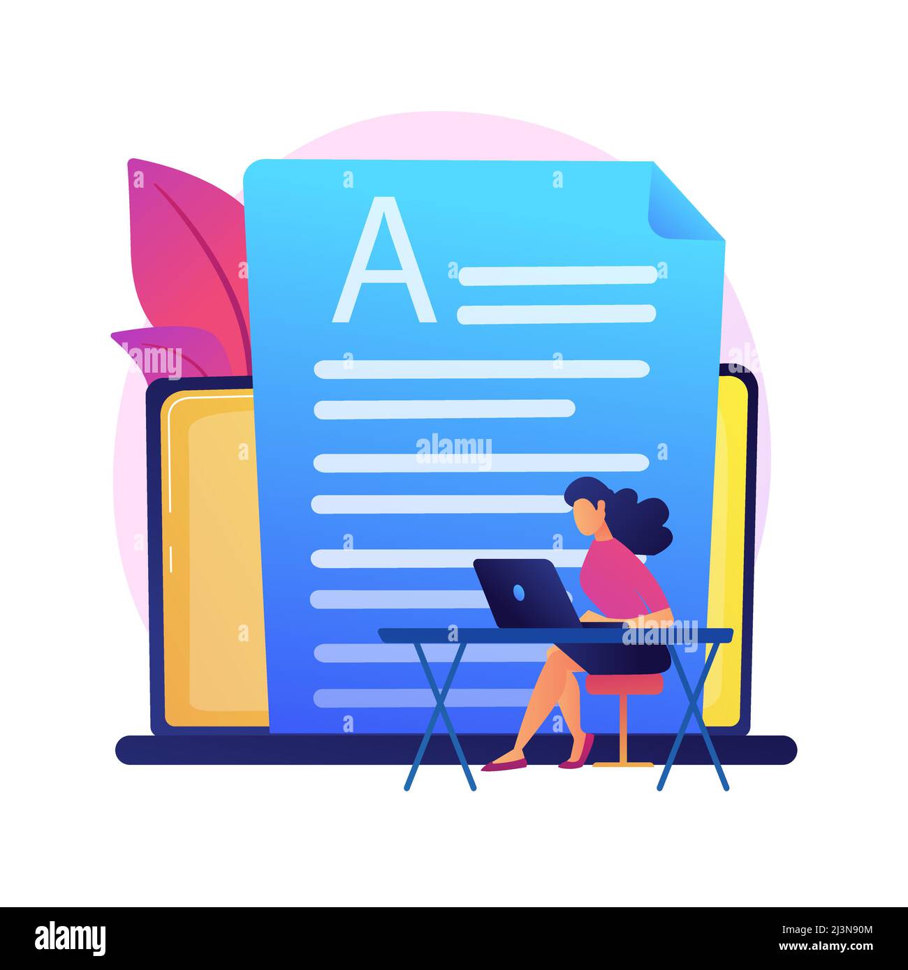 Narrative writer Stock Vector Images - Alamy