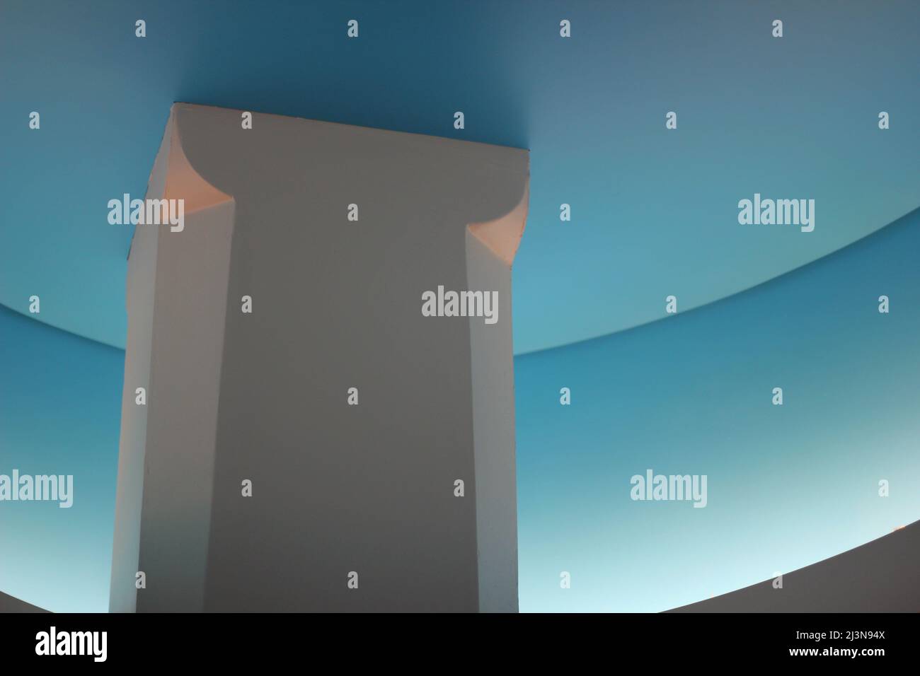 Interior columns and capitals in the children's library at Chicago's ...