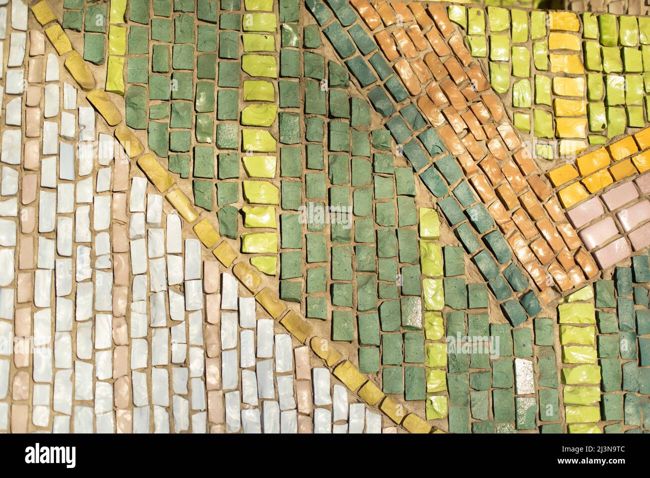 Tiles made of stone. pattern of shards of glass. Mosaic wall Stock ...
