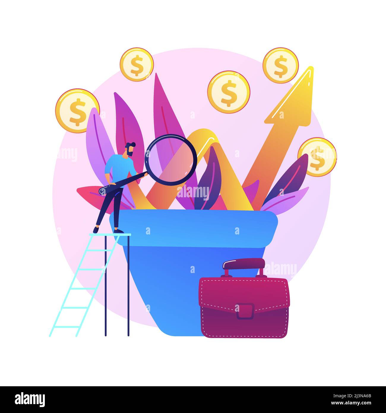 Stable growth Stock Vector Images - Alamy