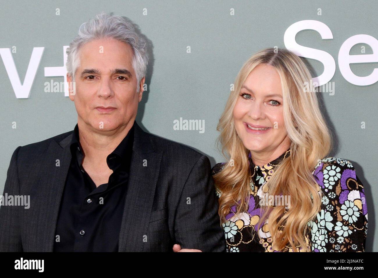 Los Angeles, CA. 8th Apr, 2022. Yul Vazquez, Linda Larkin at arrivals ...
