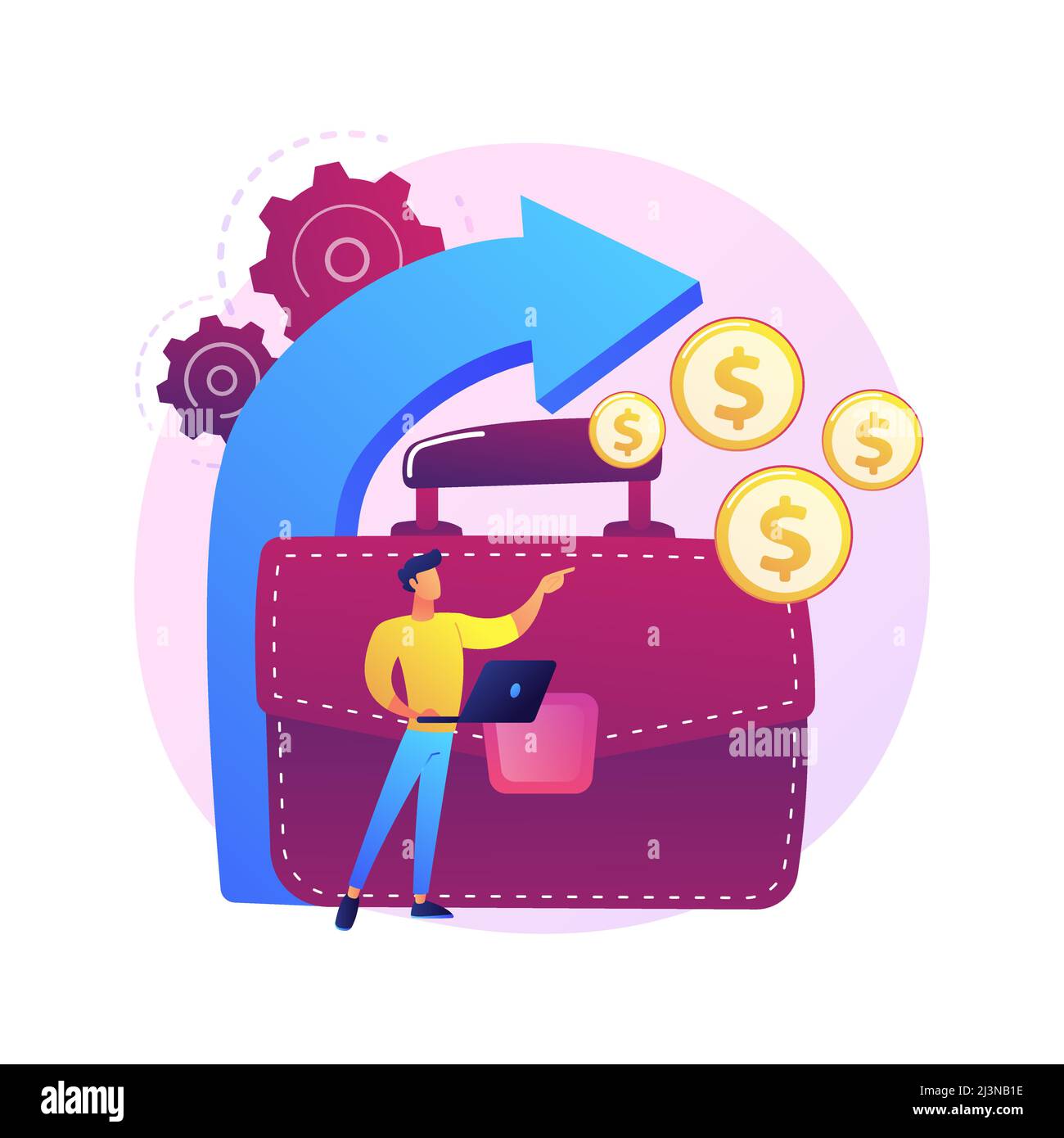 Increasing growth Stock Vector Images - Alamy