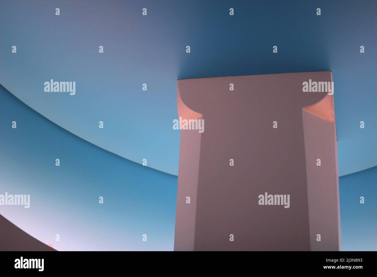 Interior columns and capitals in the children's library at Chicago's ...