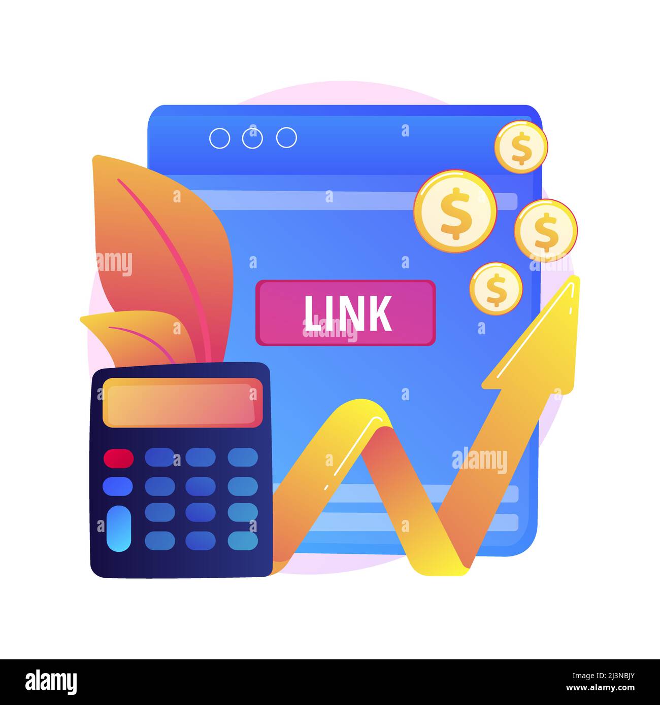 Business accounting, profit growth, calculation. Data analysis ...