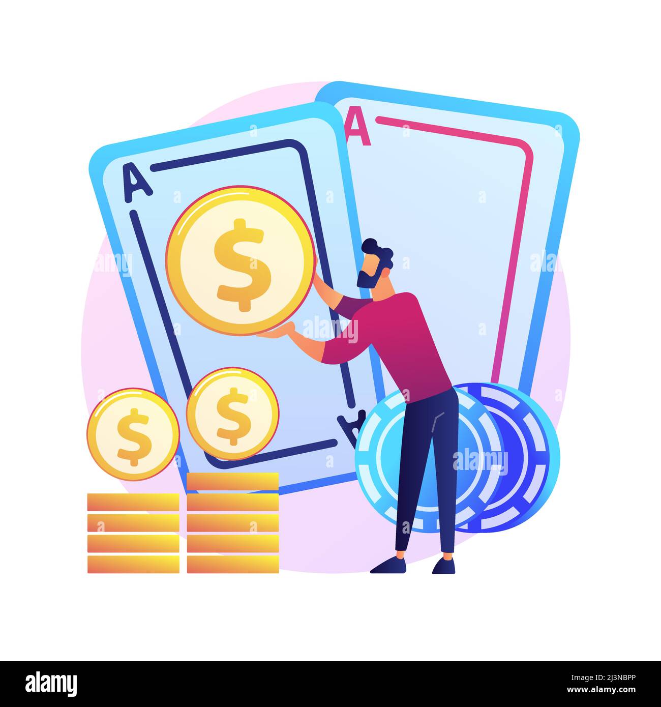 Lottery winner cartoon Stock Vector Images - Alamy