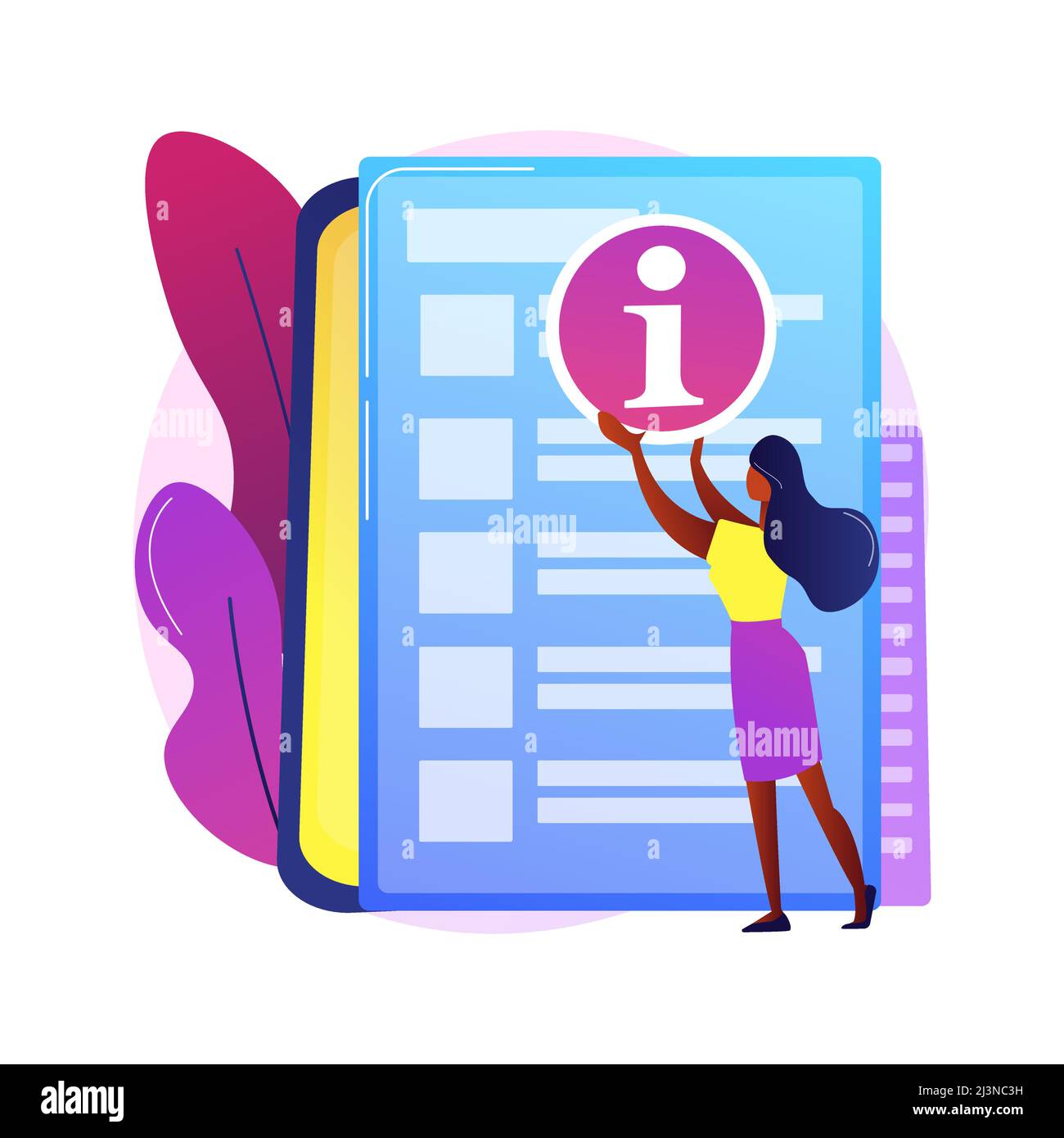 Customer service guide abstract concept vector illustration. Customer ...