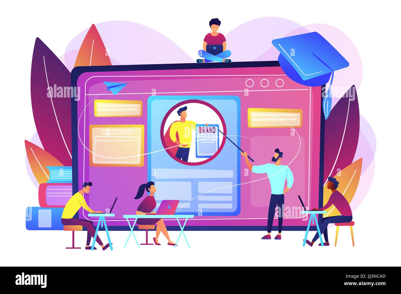 Student students create Stock Vector Images - Alamy