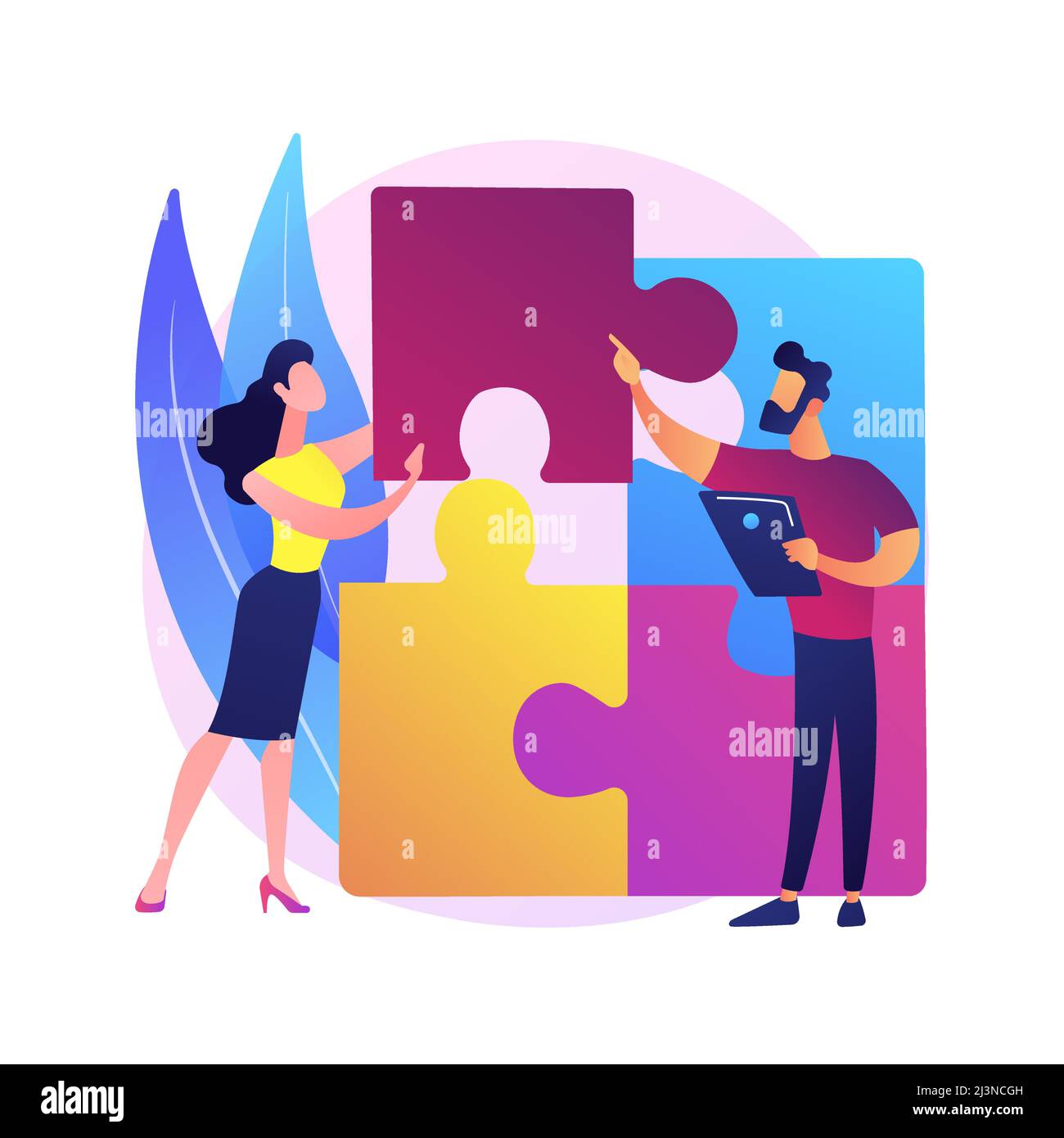 Design structure matrix abstract concept vector illustration. Project ...